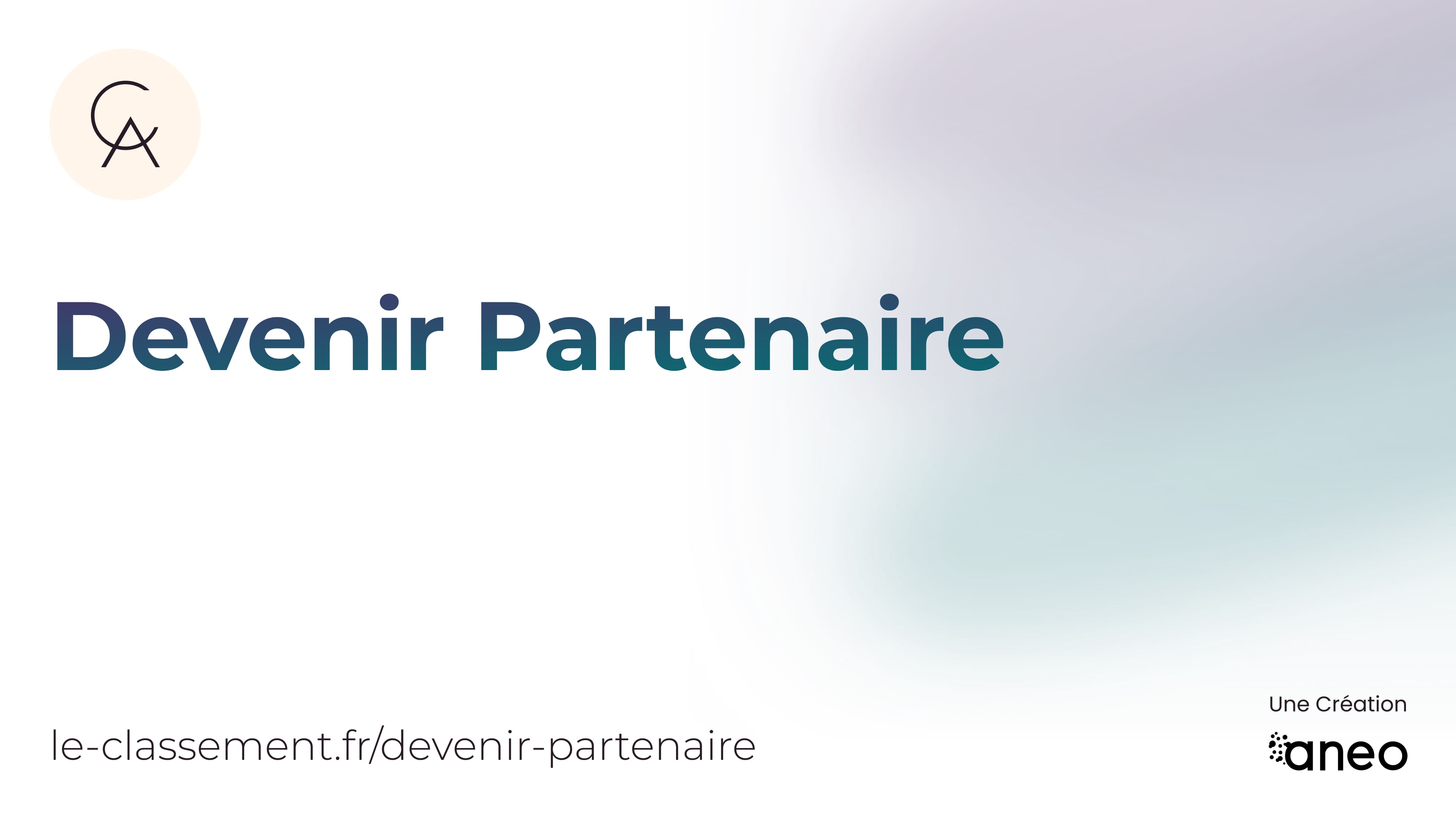 Devenir partenaire · Le Classement des Associations